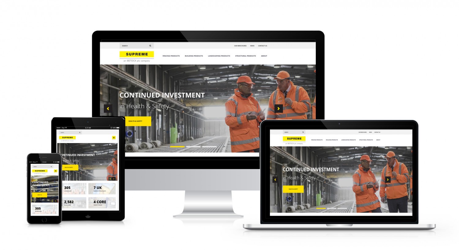 Customer feedback shapes new Supreme Concrete website - Construction ...
