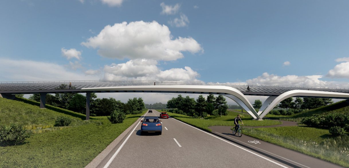 Knight Architects’ active mobility bridge granted planning permission ...