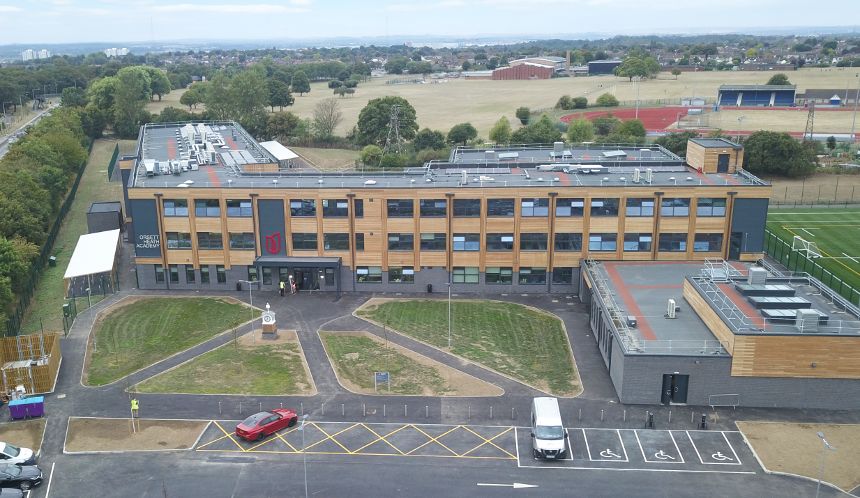 McAvoy completes Orsett Heath Academy’s new secondary school in Essex ...
