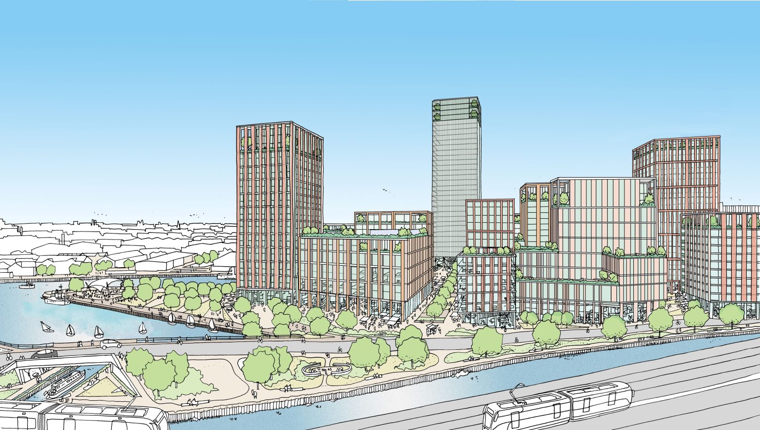 Peel Waters submits outline planning application for Manchester Waters ...